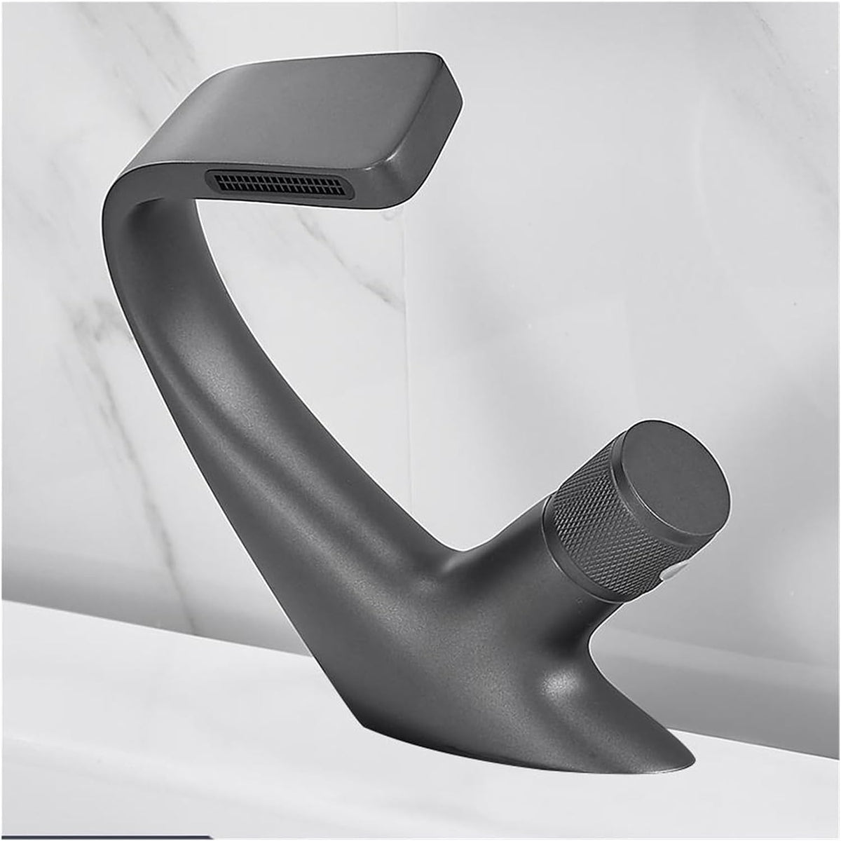 Bodo - Modern Waterfall Basin Bathroom Sink Faucet Single Handle Singl