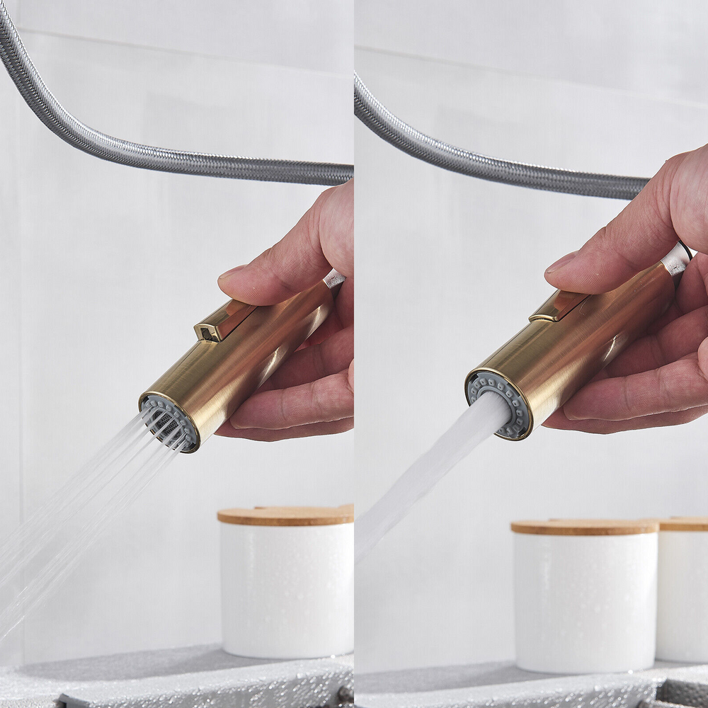 Touch Kitchen Faucet with Sprayer, Modern Single Hole Stainless Steel ...