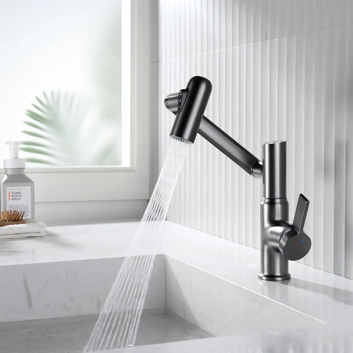 Leiden - Smart Modern Rotating Bathroom Faucet with Temperature Display