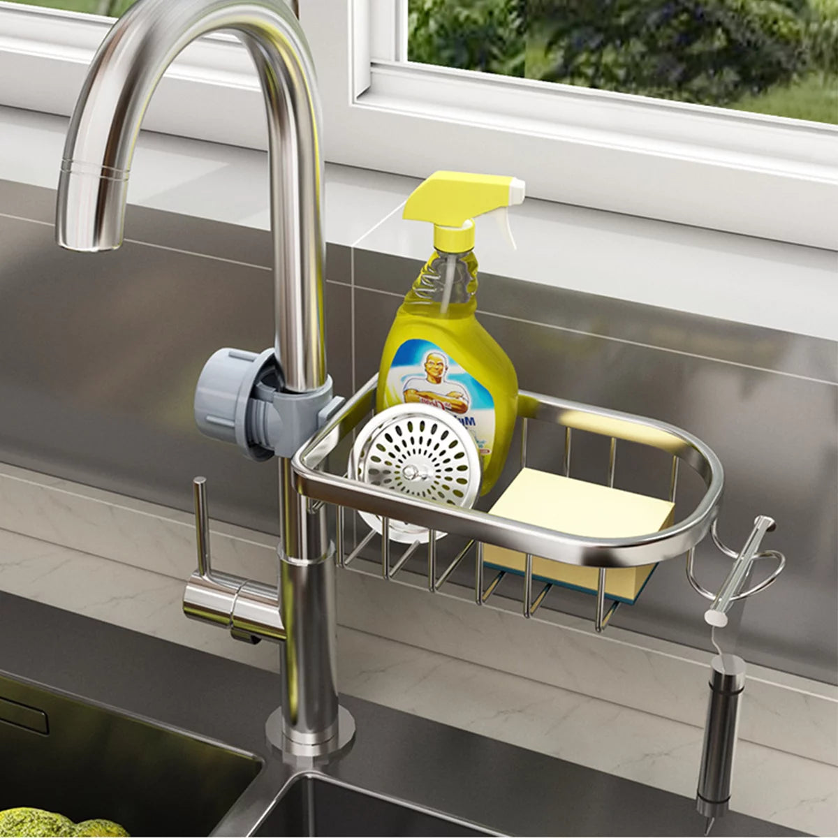 Lannister Faucet Storage Rack